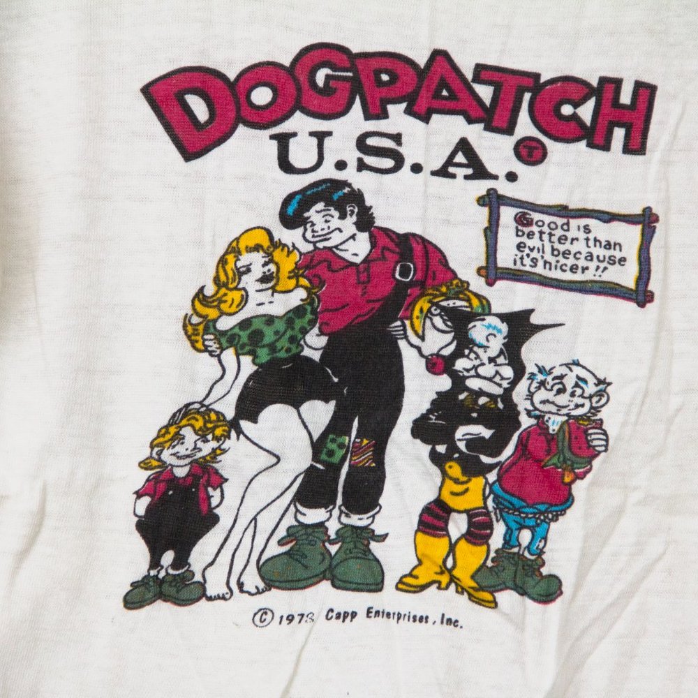 1973 70s / 1970s Lil' Abner Dogpatch Usa T Shirt - Gem